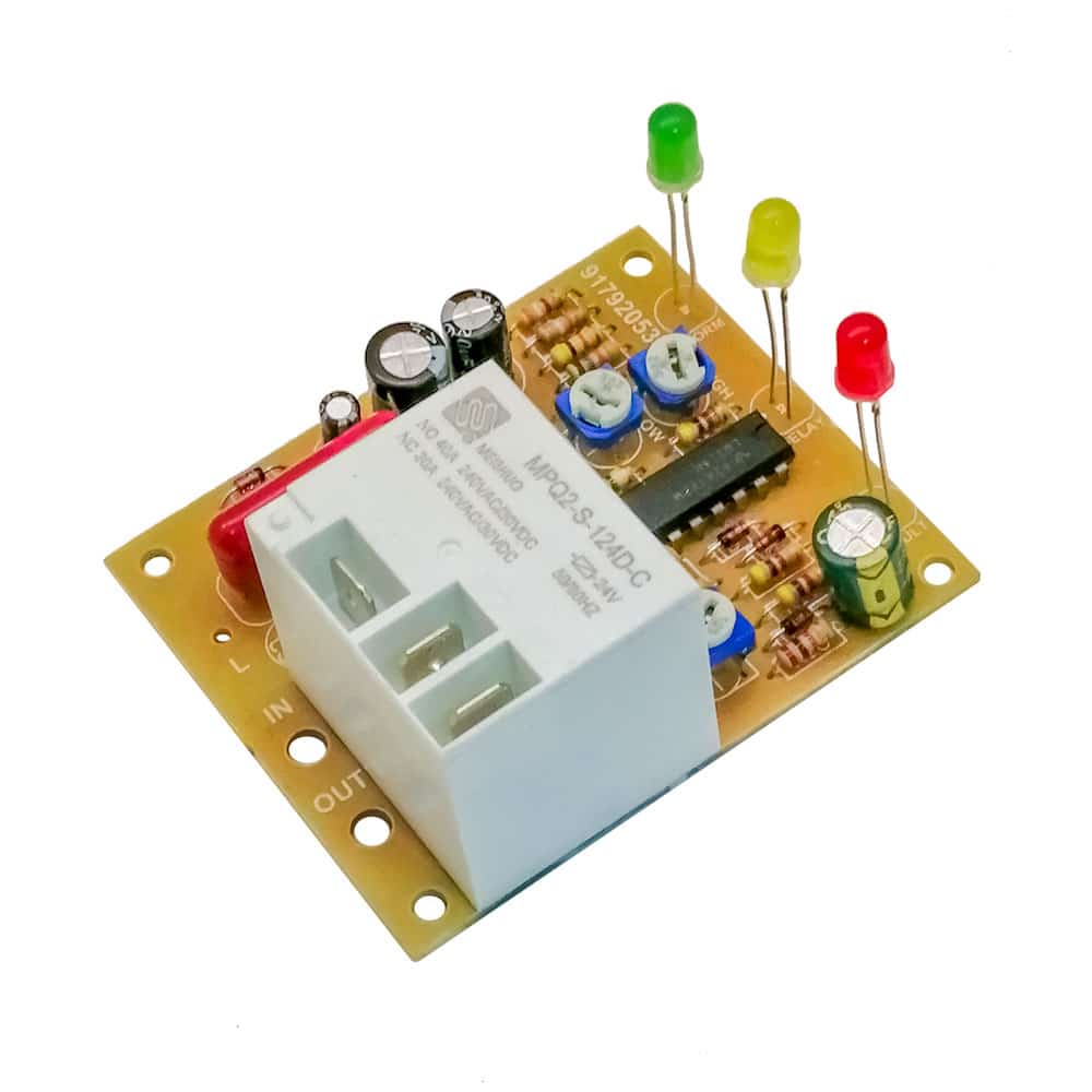 برد محافظ برق 40 آمپر قابل تنظیم (مونتاژ و تنظیم شده) 〽️ فروشگاه ...